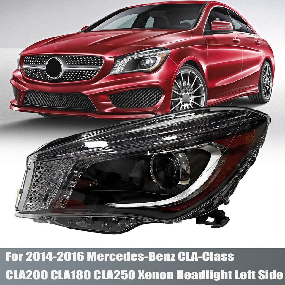 Xenon Headlight Left Side For 2014-2016 Mercedes-Benz CLA-Class C117 ...