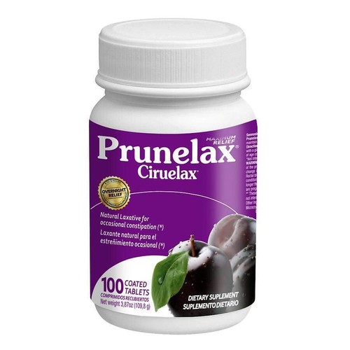Prunelax Ciruelax Natural Laxative - Maximum Relief Coated Tablets ...