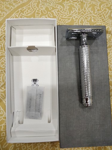 Muhle Closed Comb Double Edge Safety Razor R89 Chrome for sale online ...