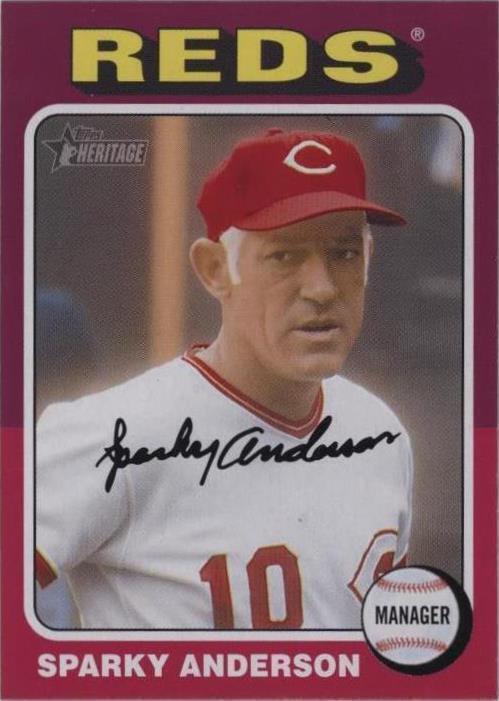 2024 Topps Heritage - Managers Sparky Anderson #111 for sale online | eBay