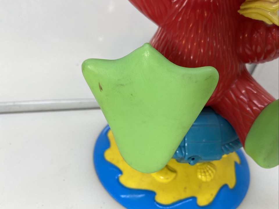 VTG 1997 TYCO Sesame Street ELMO'S 1 - 2 Water Lawn Sprinkler Toy Green ...