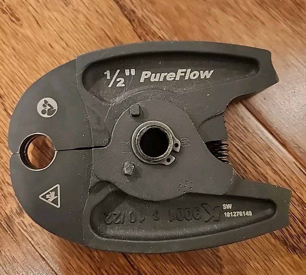 RIDGID 75343 1/2 PureFlow Mini Series Press Jaw for RP 115 Mini Press ...