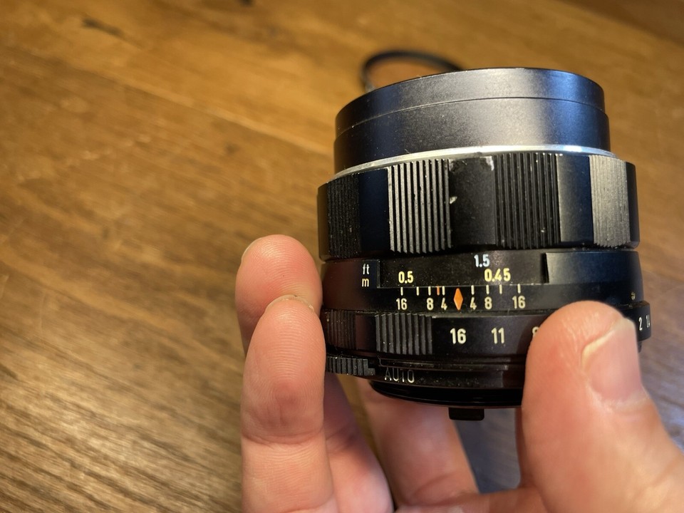 *Almost Mint* Pentax SMC Takumar 50mm F/1.4 Standard Prime Lens M42 ...