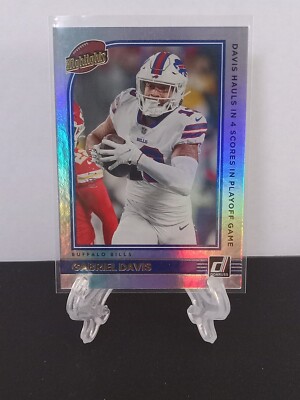 2022 Donruss Highlights Holo Foil #H-GD Gabriel Davis Buffalo Bills | eBay