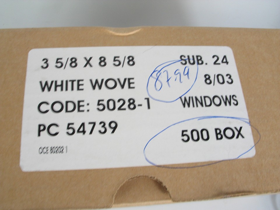 500 NEBS Double Window Envelopes | eBay