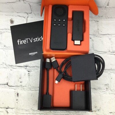 Amazon Fire TV Stick W87CUN (1st Generation) Media Streamer w/ Remote ...