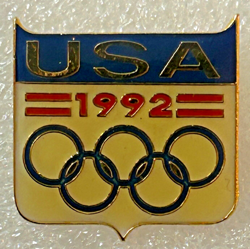 Vintage 1992 Olympic Rings Pin | eBay