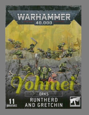 Runtherd and Gretchin / Ork Gretchin - ORKS - Warhammer 40k ~ 0$ US ...