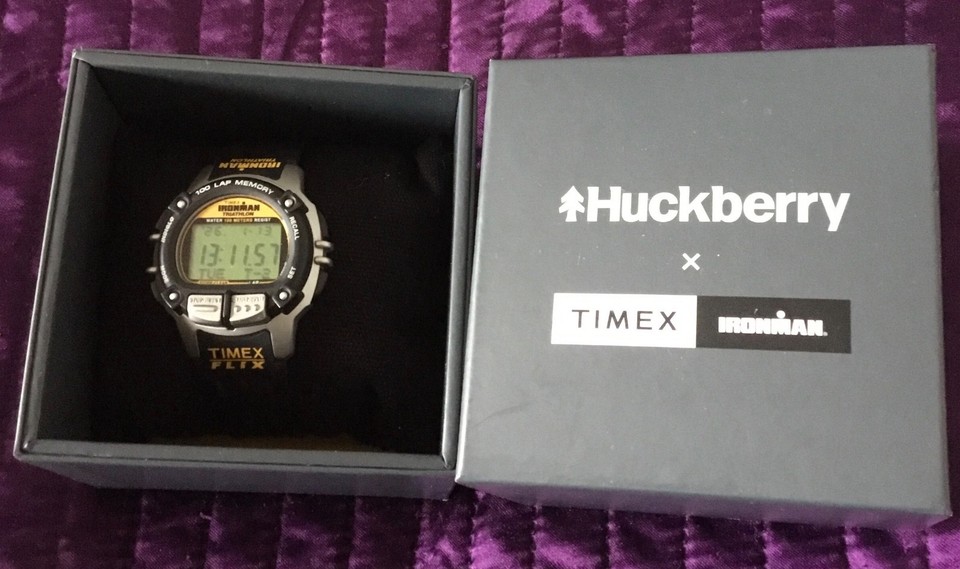 Timex X Huckberry Ironman Reissue 100 Lap Seal Jocko Willink Watch ...