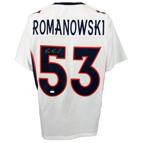 Bill Romanowski autographed signed jersey NFL Denver Broncos JSA COA | eBay