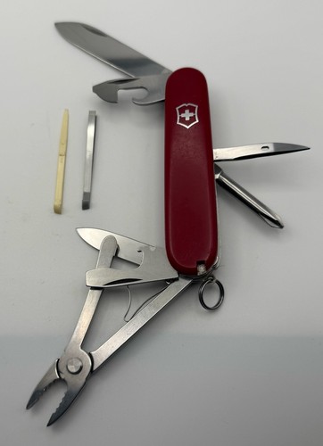 VICTORINOX Mechanic Swiss Army Knife Multi Tool 91mm RED Retired Model ...