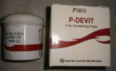 P-Devit Pulp Devitalizing Paste 10 Grams Free Shipping Pyrex ...