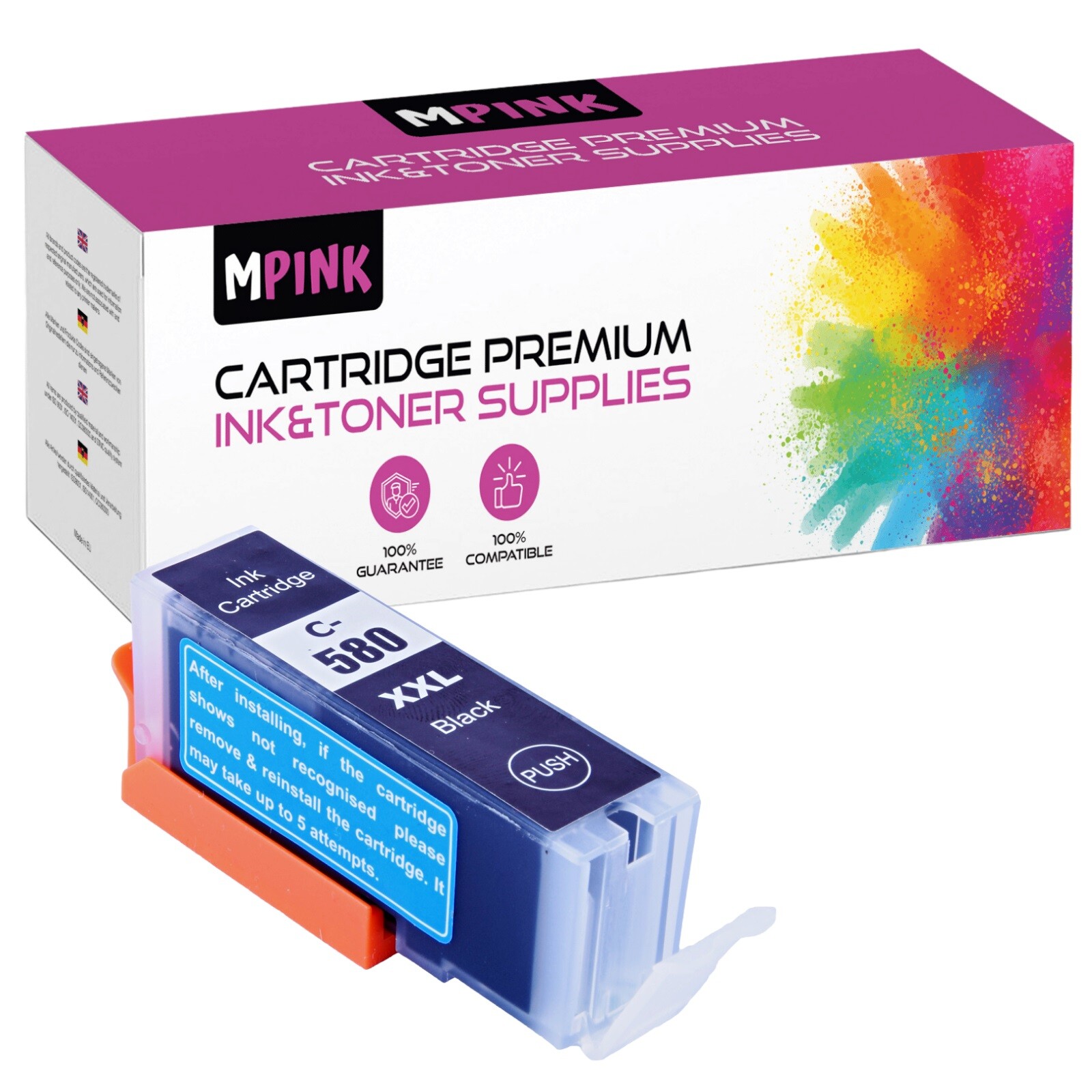 Compatible Ink Cartridges for Canon PGI-580XXL CLI-581XXL TR8550 TS705 ...