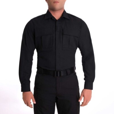 New: Blauer BDU Tactical Long Sleeve Police Shirt / Uniform Clothing ...