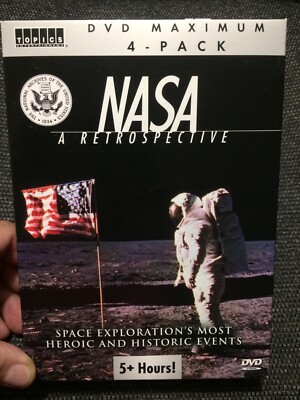 Maximum 4-Pack - NASA: A Retrospective (DVD, 2007, 4-Disc Set) NEW ...