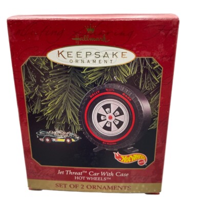 Hallmark Ornament Jet Threat Car Hot Wheels 1999 New in Box | eBay