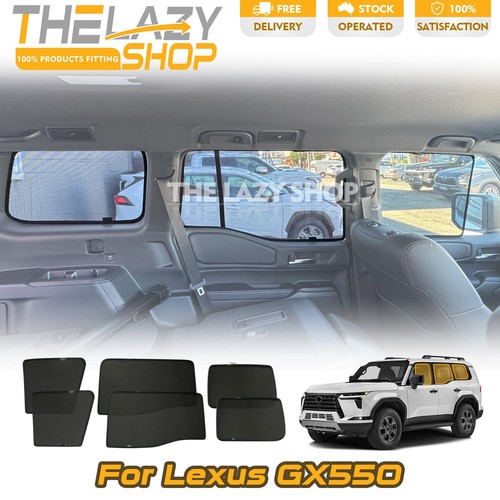 6PCS Magnetic Window Sun Shade for Lexus GX550 2024+ Car Window Screen ...