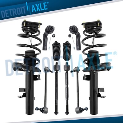 Front Struts & Spring Assembly Tie Rods Sway Bars Boots for 2013-2018 ...