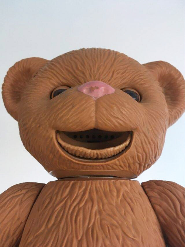 (X) Vintage MAX ZAPF '94 Germany Hard Plastic Teddy Bear 40cm 16" w ...