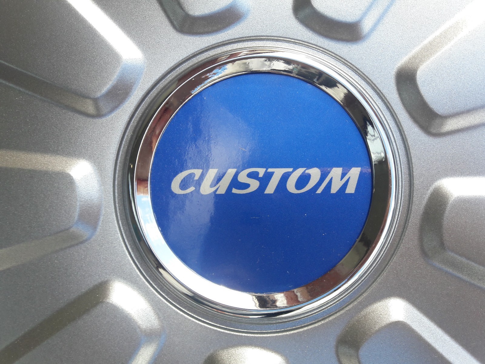 16" WHEEL TRIMS TO FIT FORD TRANSIT CUSTOM VAN 2013 - SET OF 4 TRIMS ...