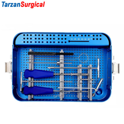 Orthopedic Surgical 4.0mm Cannulated Herbert Screw Instrument Set High ...