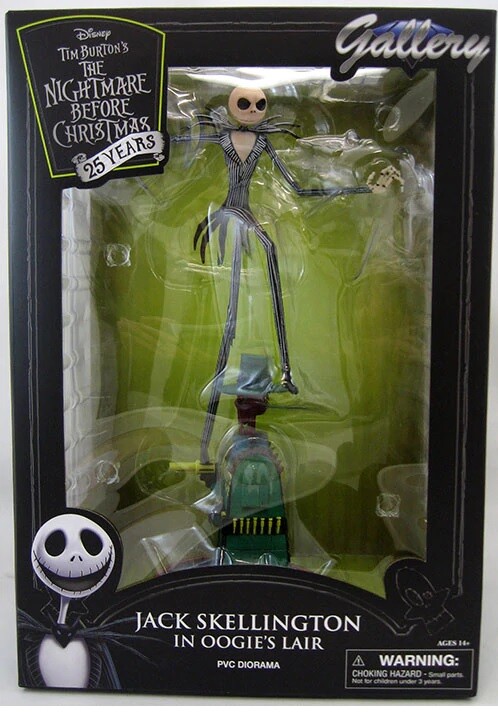 Nightmare Before Christmas Oogie Boogie Lair Hawthorne Village 2006