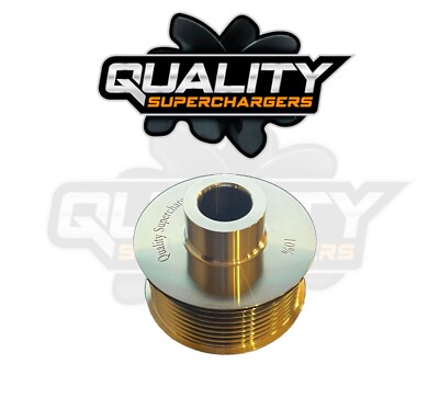 Supercharger Performance Pulley 10% 12% Land Rover Range Jaguar M112 | eBay