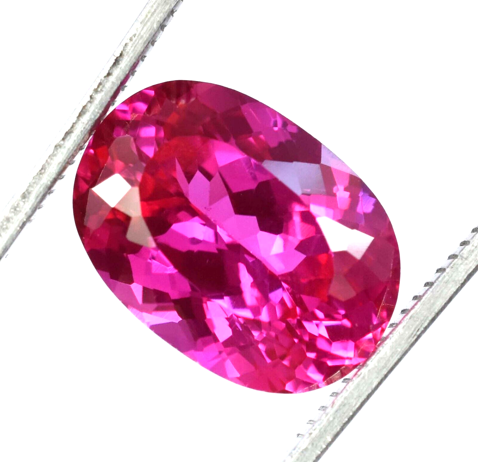 Natural 16.30 Ct Utah Pink Bixbite Beautiful Oval Shape 15x12 mm Loose ...