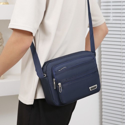 Black Brown Blue Green Men Crossbody Bags Rectangle Boy Messenger Bags ...