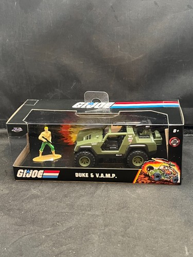GI Joe VAMP Jeep Duke Die-Cast Metal Vehicle 2022 Jada Toys Hollywood ...