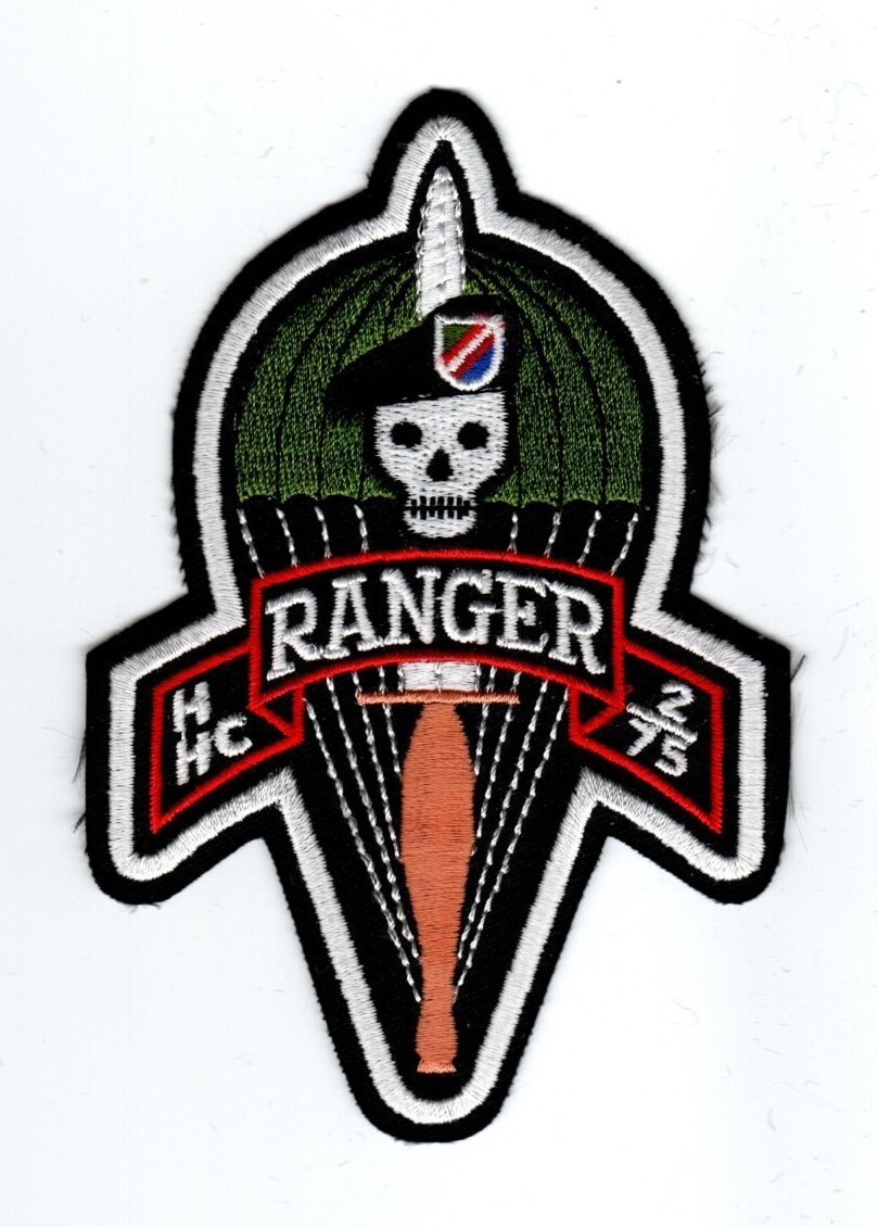 US Army "HC" 2/75 Ranger patch. | eBay