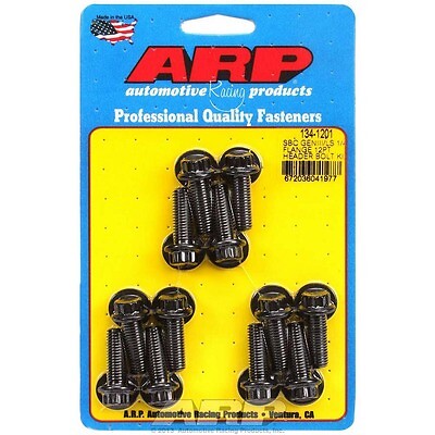Arp 134-1201 Header Bolt Kit - 12Pt. Fits Gm Ls Header Bolt, 8 mm x 1. ...