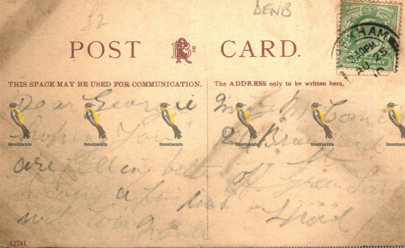 Wrexham Parish Church, Denbigh, RB Postcard, 1900s | eBay UK