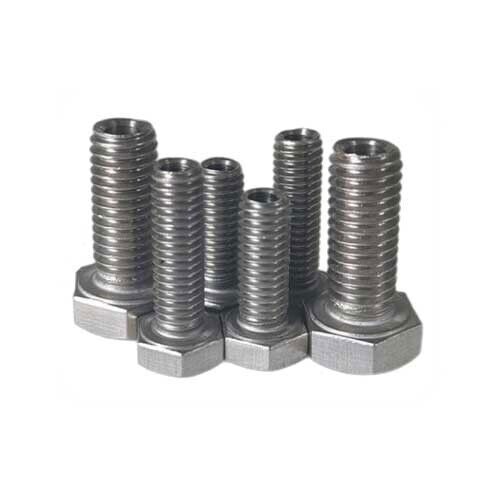 2pcs M10 SUS304 External Hexagon Screw Hex Head Hollow Through Hole ...