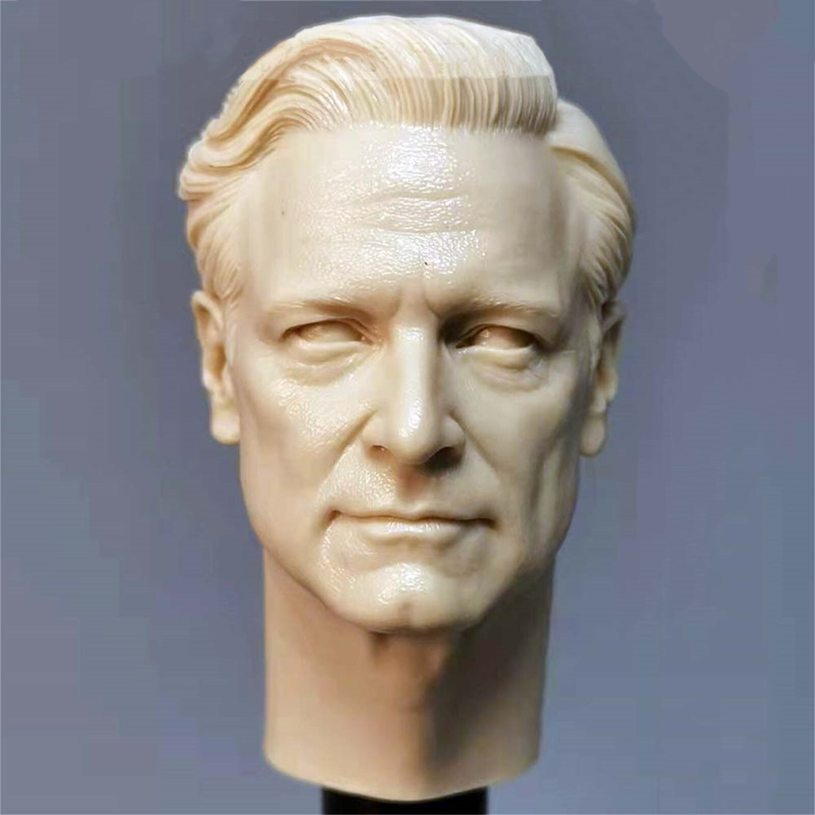 1:6 Unpainted Colin Firth King Agent Head Sculpt For 12" Male Action ...