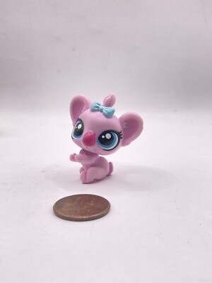 Lps Littlest Pet Shop Pink Koala Peony Perth 269 Mini Miniature Blue ...