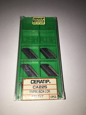 CERATIP CARBIDE INSERTS QUANTITY 6 KNMX 160410R CA225 | eBay
