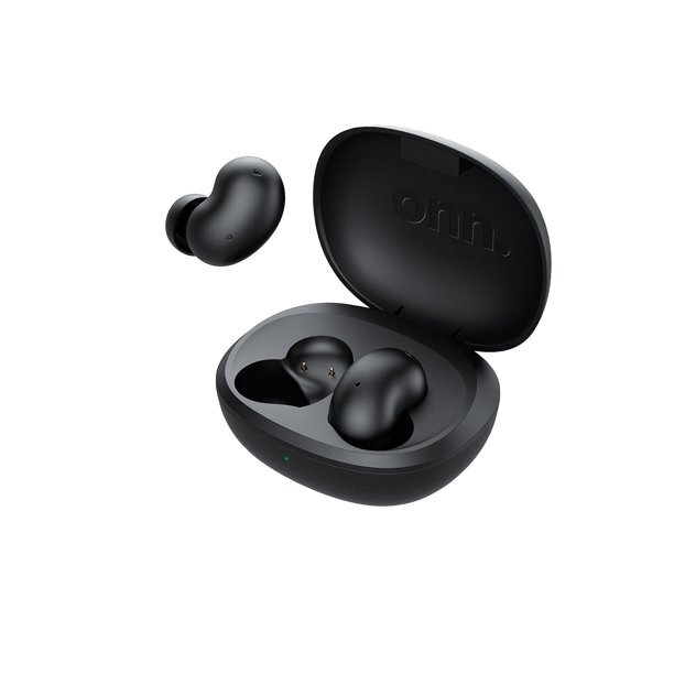 onn. Bluetooth 5.2 True Wireless Earbuds, Black - Lightweight ...