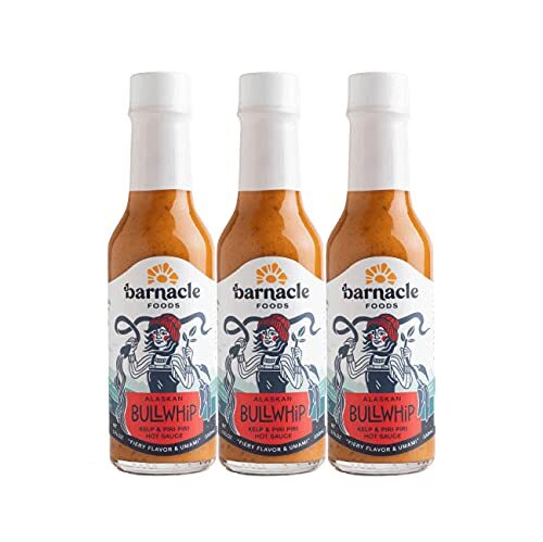 Barnacle Foods Bullwhip Kelp Hot Sauce | Made in Alaska 5.5 Ounce (Pack ...
