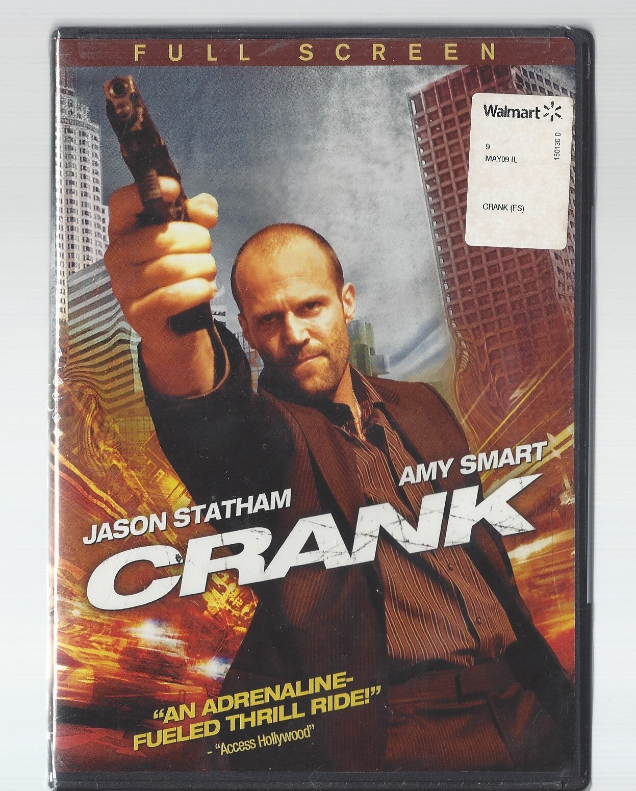 Crank (DVD, Full Frame Edition) U.S. Issue New & Factory Sealed Jason ...