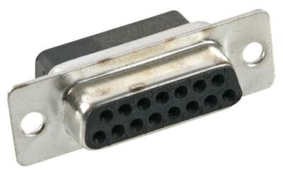 D TYPE CRIMP 15WAY SOCKET, D SUB, GENDER RECEPTACLE, 15WAYS, M FOR MH ...