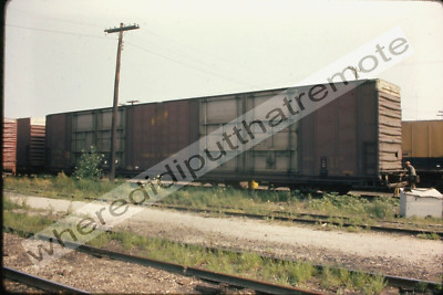 Original Slide CNW Chicago & Northwestern 8-Door Hi Cube Boxcar 8-71 ...