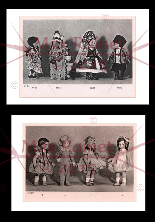 LENCI DOLL Catalog 1934 Italian Felt Dolls Toys Prosperity BABY Bonzo ...