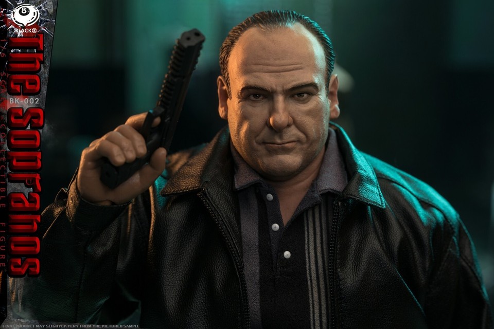 New BLACK 8 STUDIO BK-002 1/6 Tony Soprano Collectible Action Figure In ...