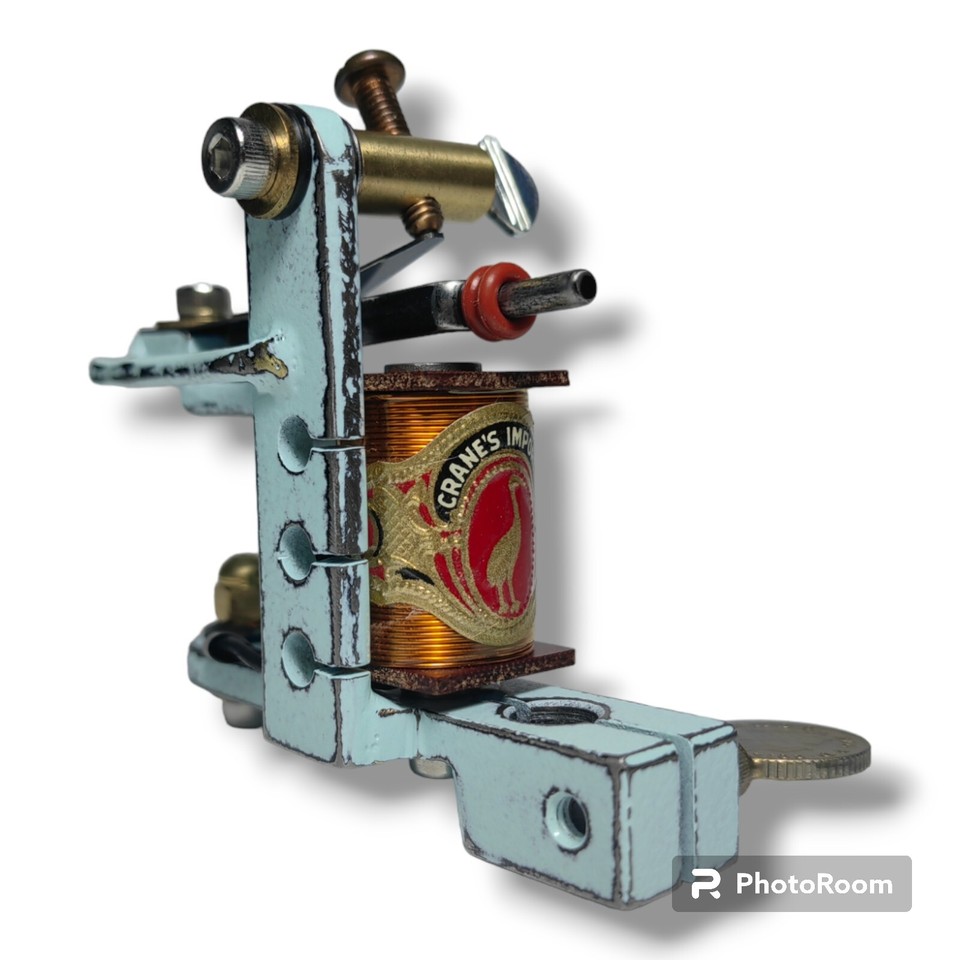 Kingdom Irons Single Coil Tattoo Machine ~ Traditional Liner 100% ...