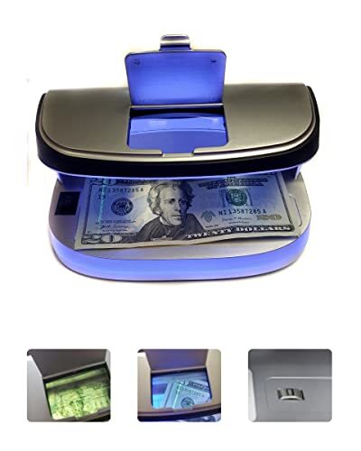 UPROMAX Portable UV LED MG MAGNIFIER Counterfeit Fake Dollar Bill Money ...