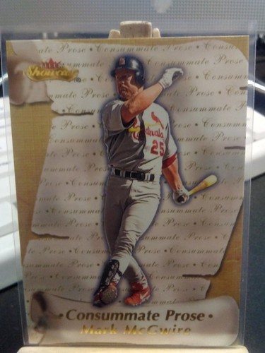2000 Fleer Showcase Consumate Prose #15CP Mark McGwire -St.Louis ...
