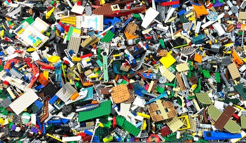22 Lbs. of Unsorted Bulk LEGO and non-LEGO Bricks, Pieces, and Parts | eBay