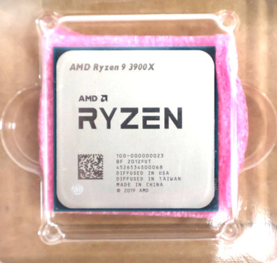 Open Box AMD Ryzen 9 3900X 3rd Gen 12-Core 24-Thread Processor, 3.8GHz ...