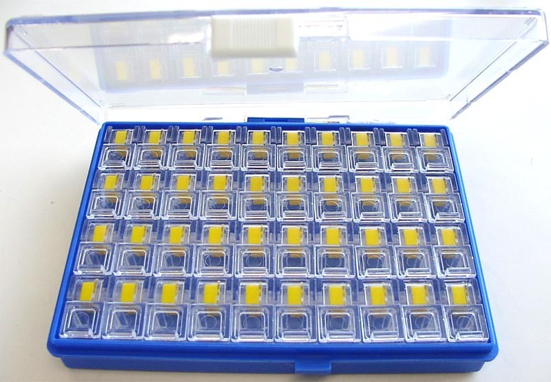 SMD resistor capacitor component storage box case 40pcs | eBay